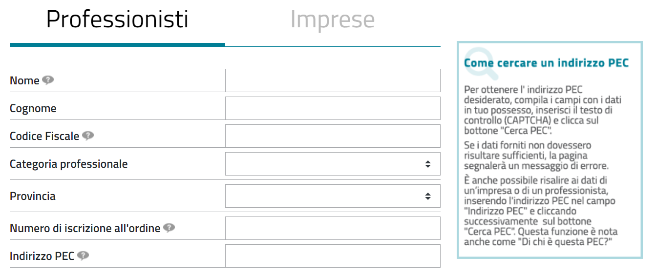Ricerca PEC aziende: l'elenco completo degli indirizzi - PMI.it