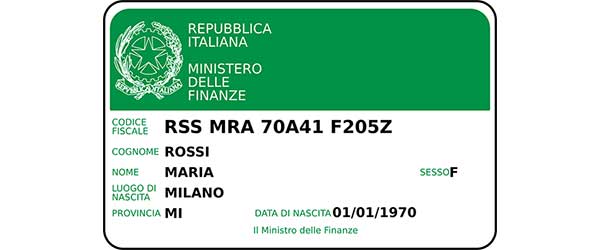Codice Fiscale: verifica online - PMI.it