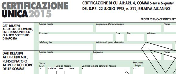 Da CUD a Certificazione Unica 2015: la compilazione - PMI.it