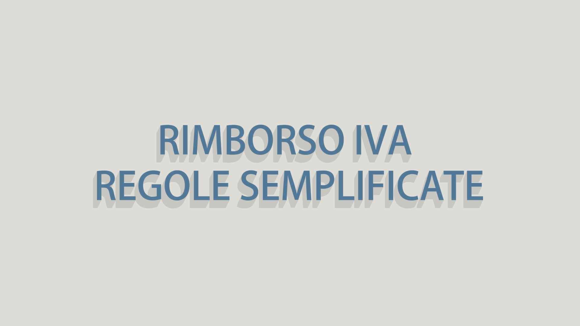 Rimborso IVA: regole semplificate - PMI.it