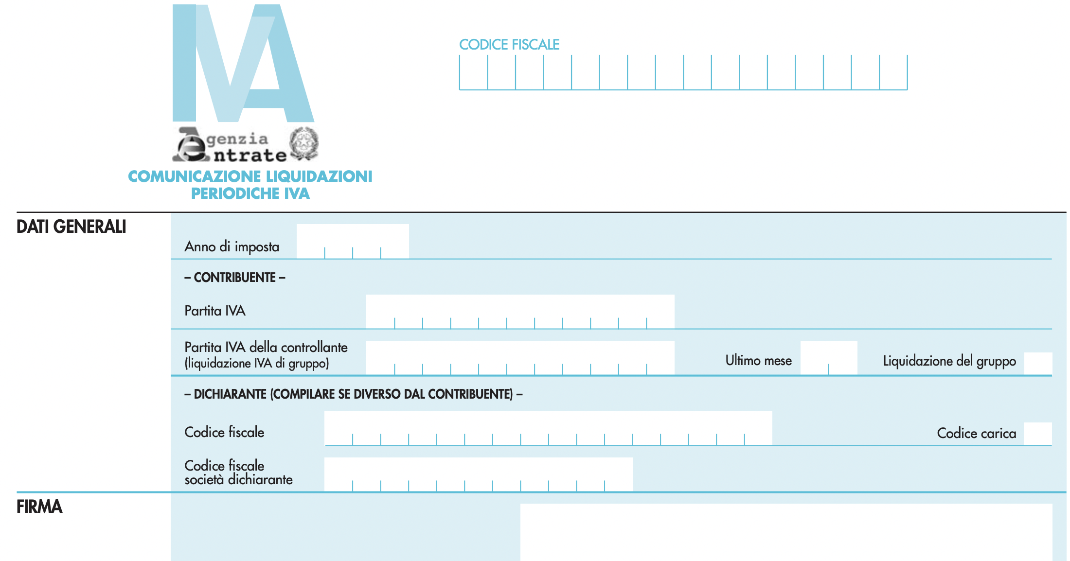 Liquidazioni IVA LIPE: il Modello di Comunicazione periodica - PMI.it