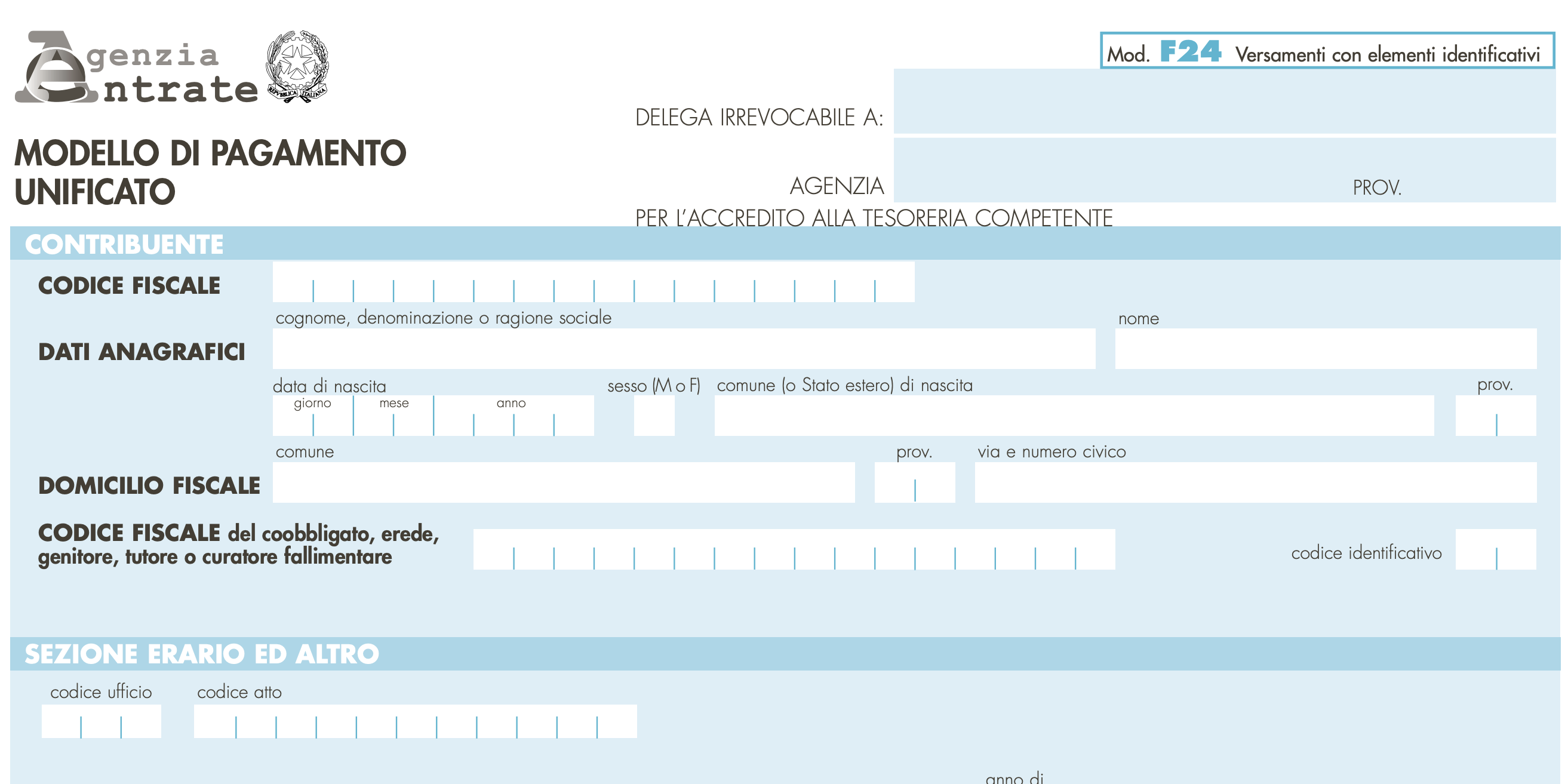 Modello F24: stop al codice 10 per la remissione in bonis - PMI.it