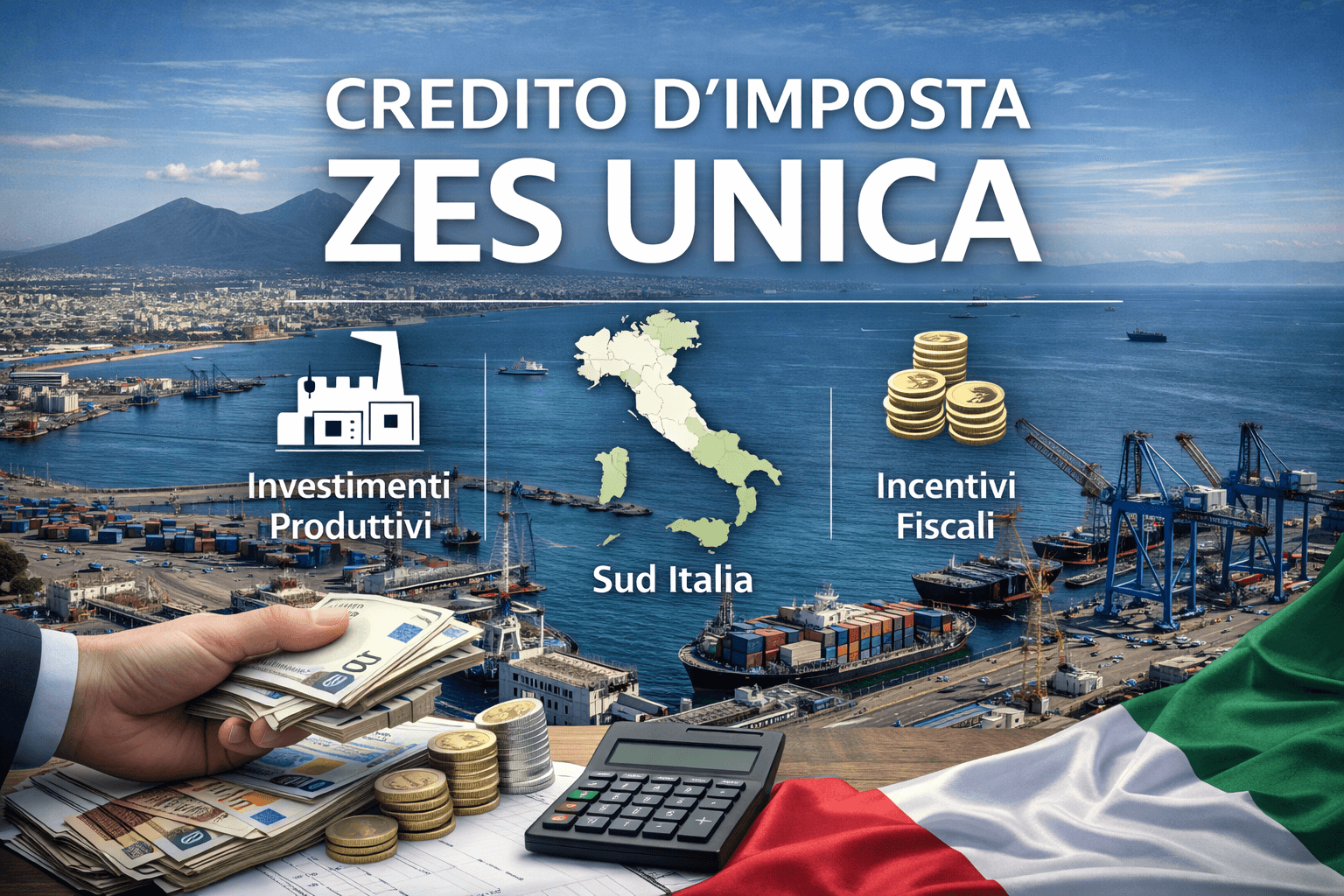 ZES Unica, credito d'mposta anche con leasing immobiliare