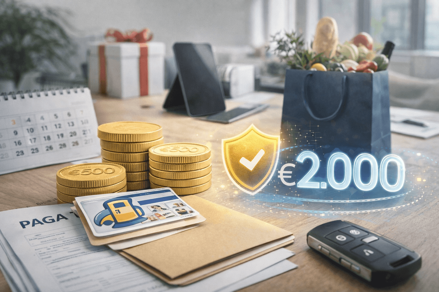 Autocertificazione benefits 2000 euro: domanda 2026
