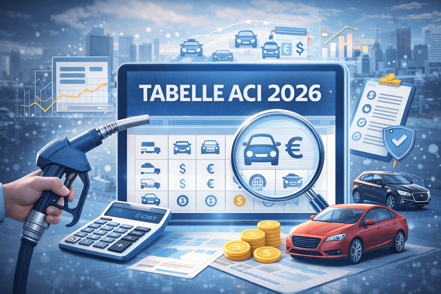 Tabelle ACI 2026: aggiornati i costi chilometrici per auto e motocicli ...