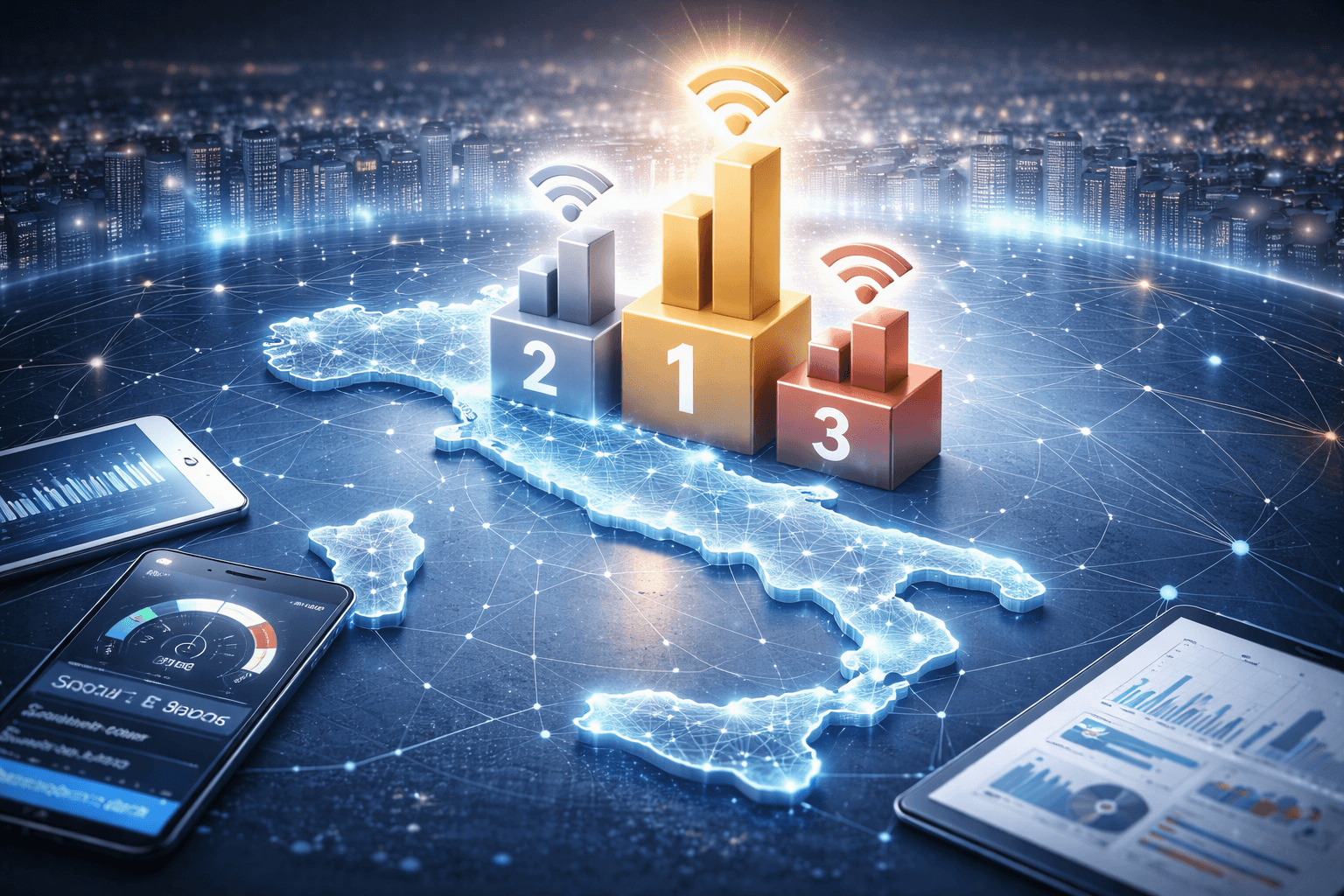 La classifica dei migliori operatori mobili in Italia, Vodafone in testa