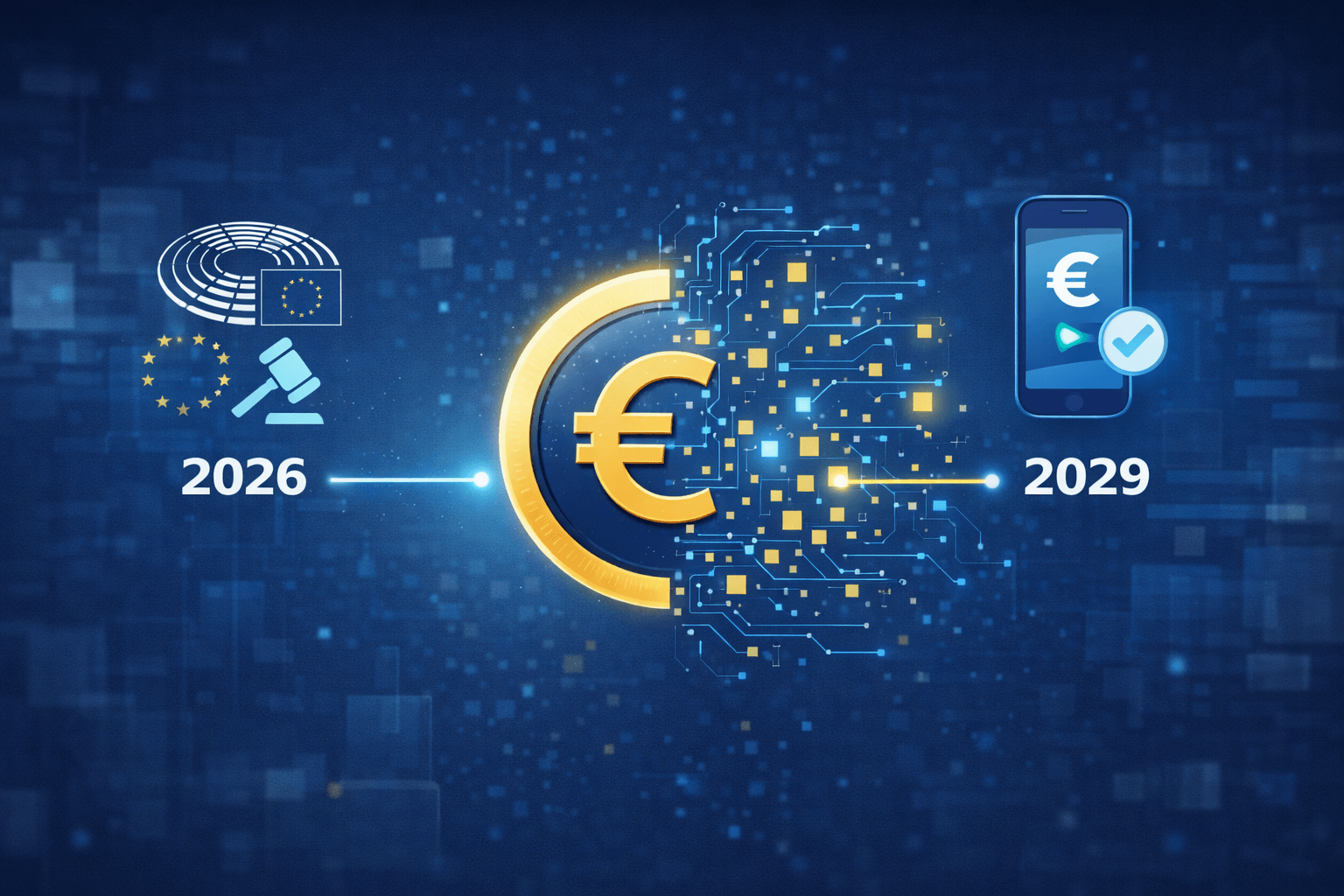 Euro digitale: il Regolamento 2026 e la timeline per il debutto