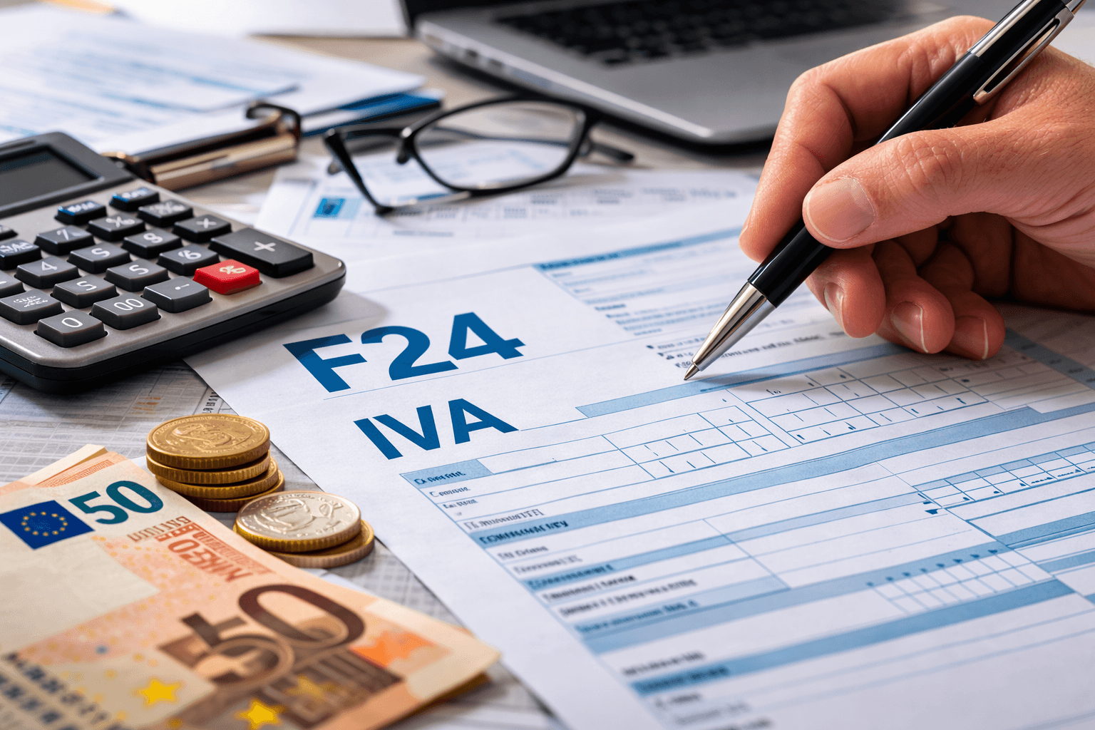 Codici tributo IVA F24: elenco completo 2026