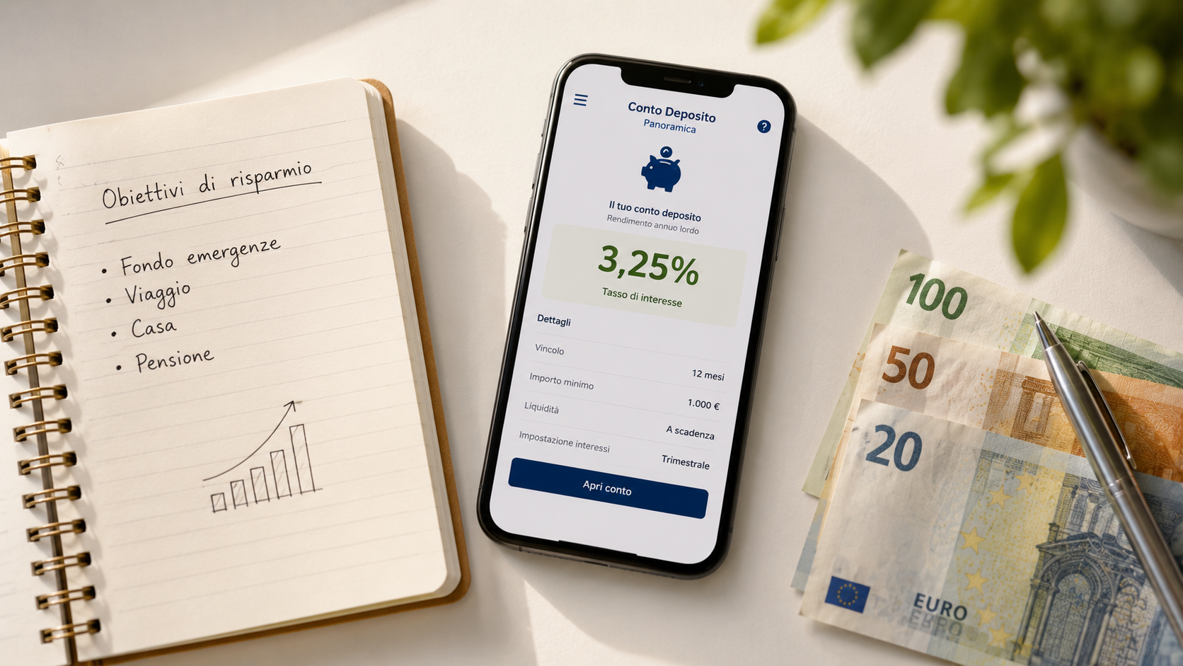 Conti deposito maggio 2026, offerte fino al 4%